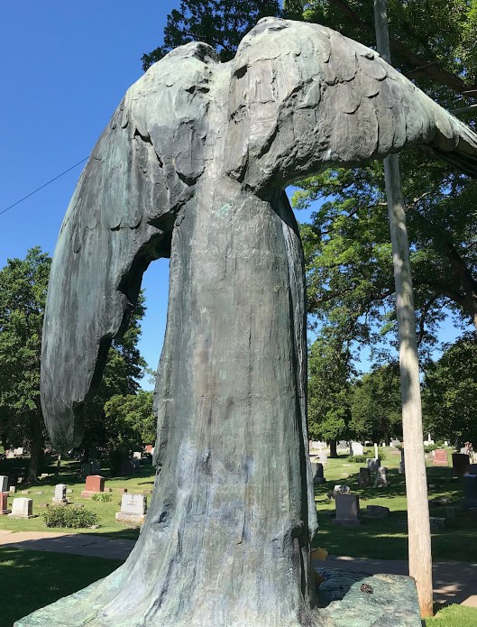 The Black Angel of Iowa City, Iowa: Stopping by Oakland Cemetery, Part ...