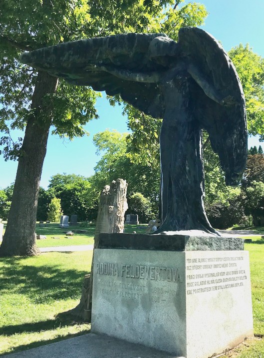 The Black Angel of Iowa City, Iowa: Stopping by Oakland Cemetery, Part ...